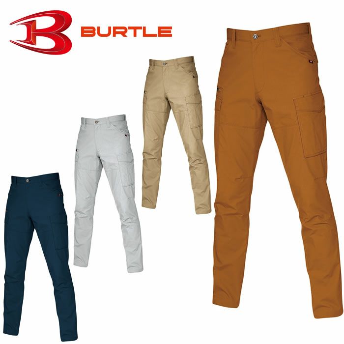 5512 カーゴパンツ BURTLE バートル 春夏作業服 作業着 S～6L 綿100％ 日本製リップクロス | SSS-UNIFORM