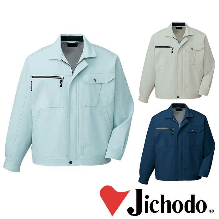 80800 エコジャンパー 自重堂 Jichodo 秋冬作業服 作業着 S~5L エコレノクロス ポリエステル100％ | SSS-UNIFORM